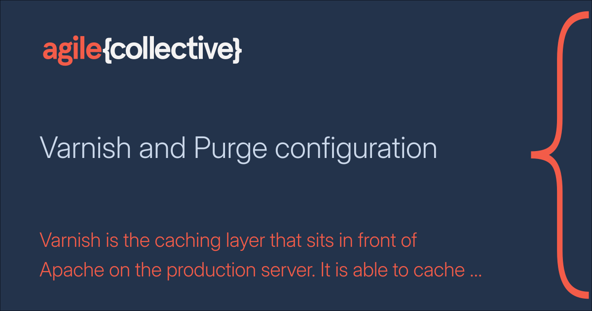 Varnish and Purge configuration | Agile Collective developer documentation